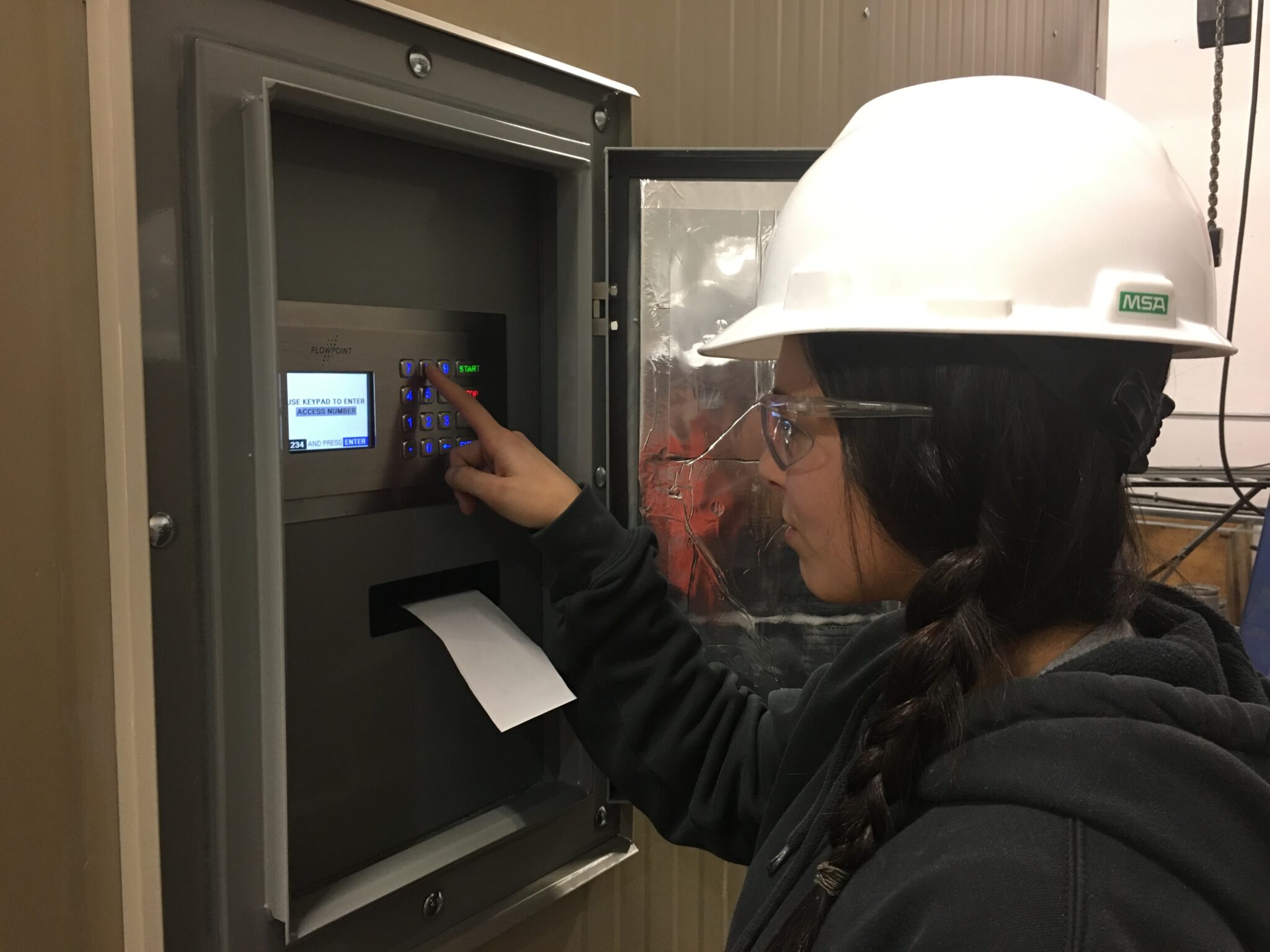 Bulk Water Truckfill Station with Secure PIN Access